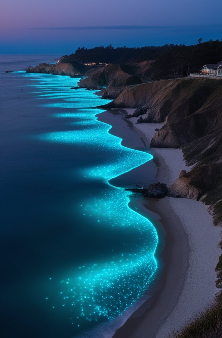 5 Bioluminescent Beaches That Will Blow Your Mind - Future Imaginations