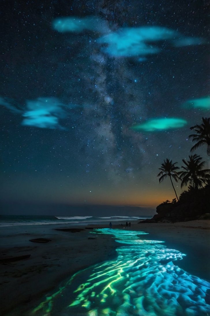 5 Bioluminescent Beaches That Will Blow Your Mind - Future Imaginations