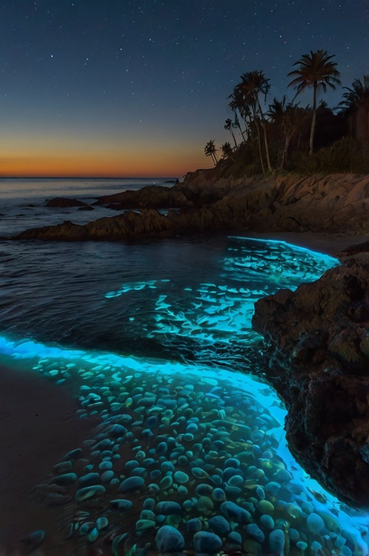 5 Bioluminescent Beaches That Will Blow Your Mind - Future Imaginations