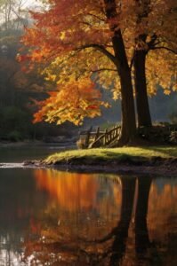 The Enchanting Beauty of an Autumn Garden: A Slice of Golden Heaven ...