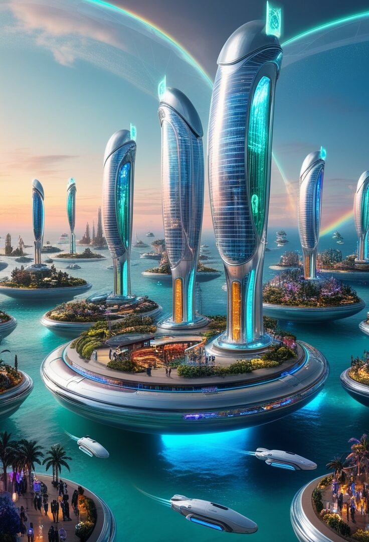 The Future of Smart Cities in 2895: A Glimpse into Life on the Sea