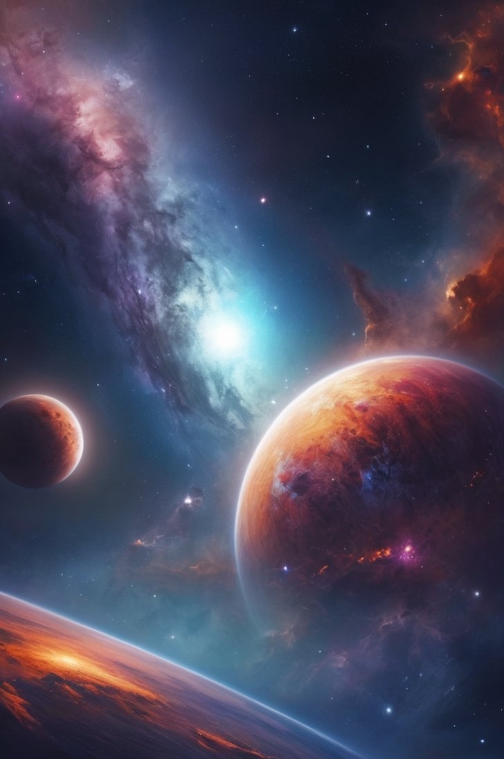 Exploring the Cosmic Beauty of Outer Space Artwork - Future Imaginations