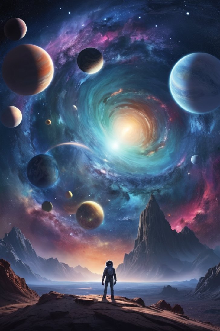 Exploring the Cosmic Beauty of Outer Space Artwork - Future Imaginations