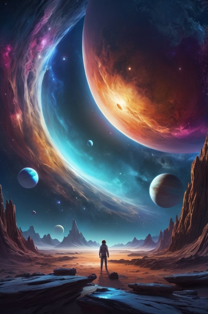 Exploring the Cosmic Beauty of Outer Space Artwork - Future Imaginations