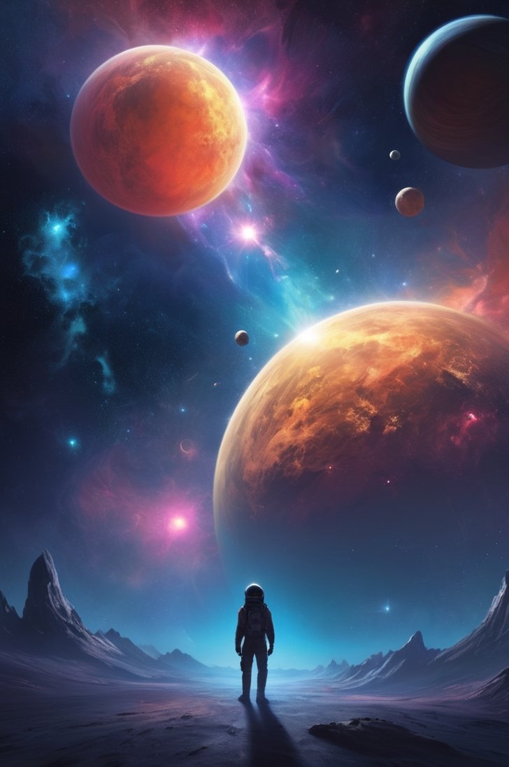 Exploring the Cosmic Beauty of Outer Space Artwork - Future Imaginations