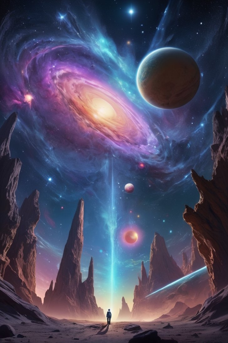 Exploring the Cosmic Beauty of Outer Space Artwork - Future Imaginations