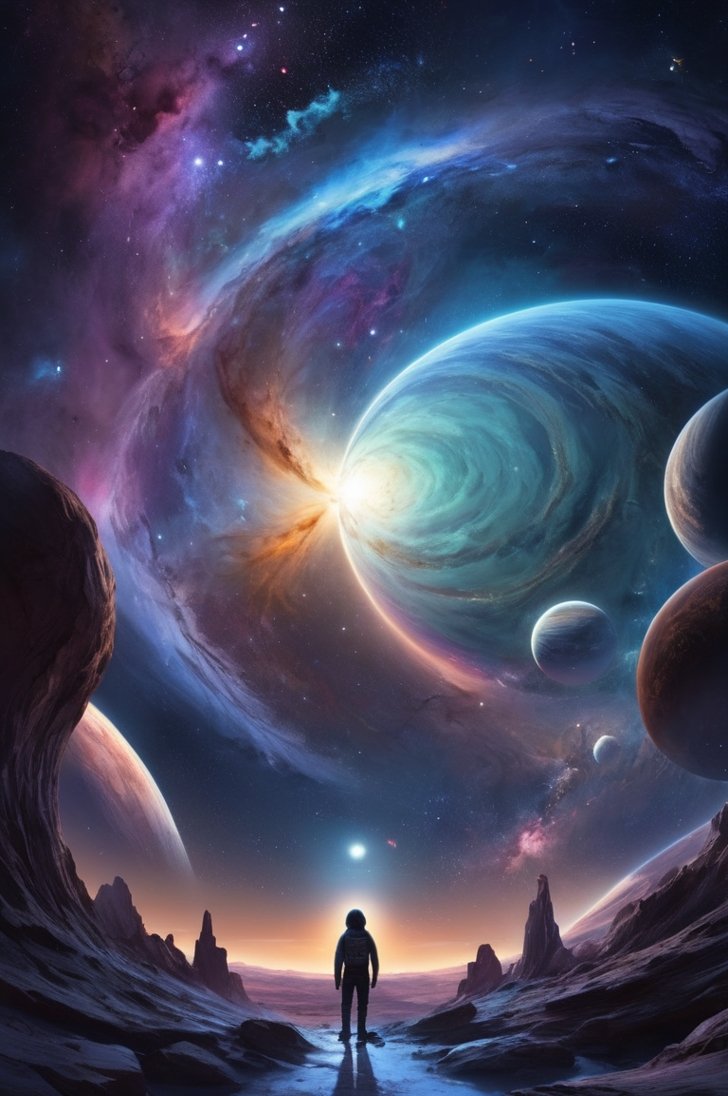 Exploring the Cosmic Beauty of Outer Space Artwork - Future Imaginations