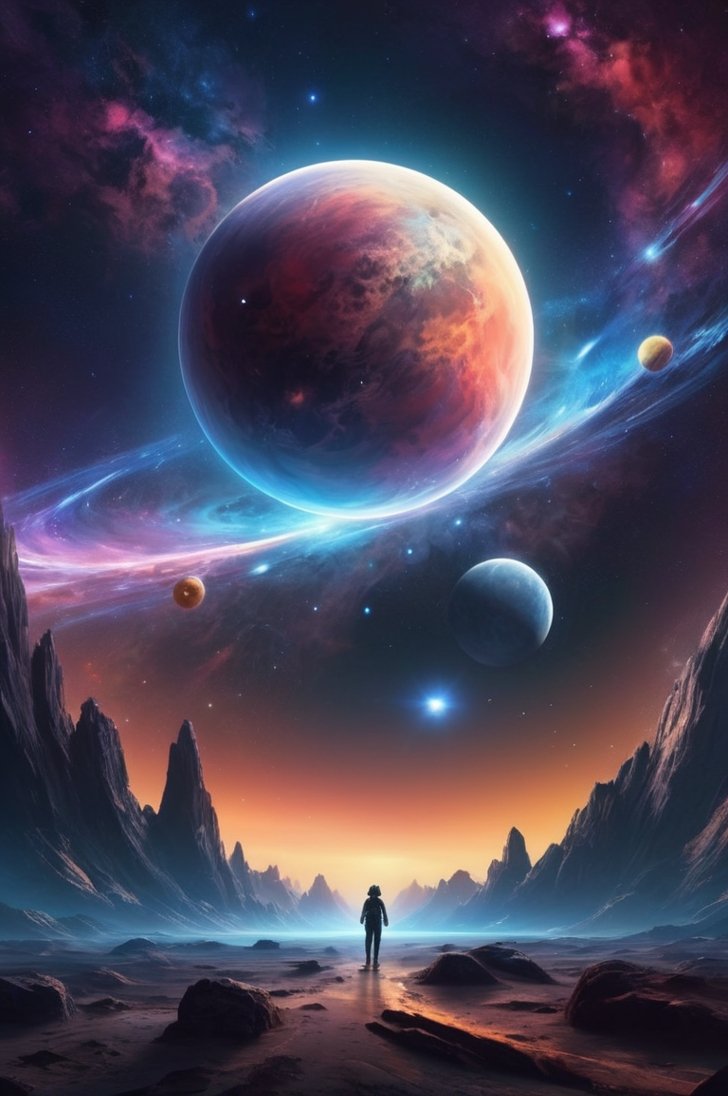 Exploring the Cosmic Beauty of Outer Space Artwork - Future Imaginations