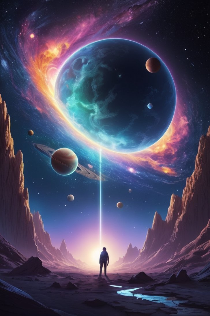 Exploring the Cosmic Beauty of Outer Space Artwork - Future Imaginations