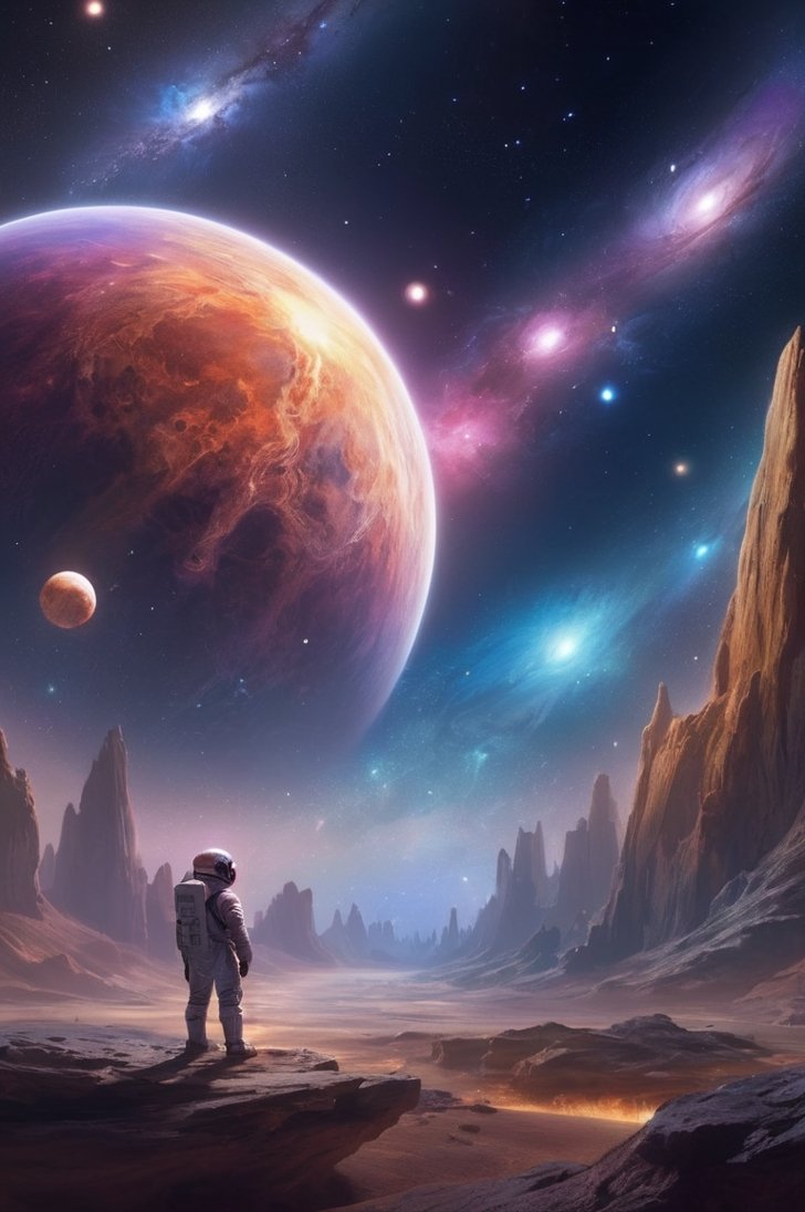 Exploring the Cosmic Beauty of Outer Space Artwork - Future Imaginations