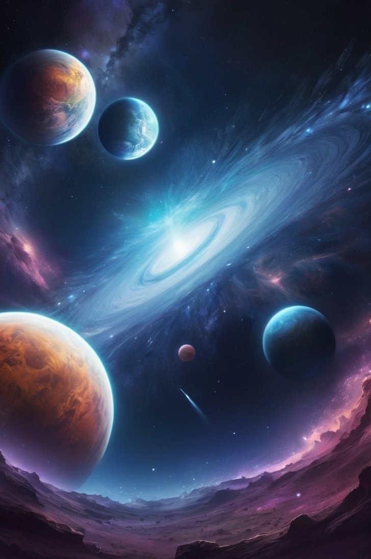 Exploring the Cosmic Beauty of Outer Space Artwork - Future Imaginations