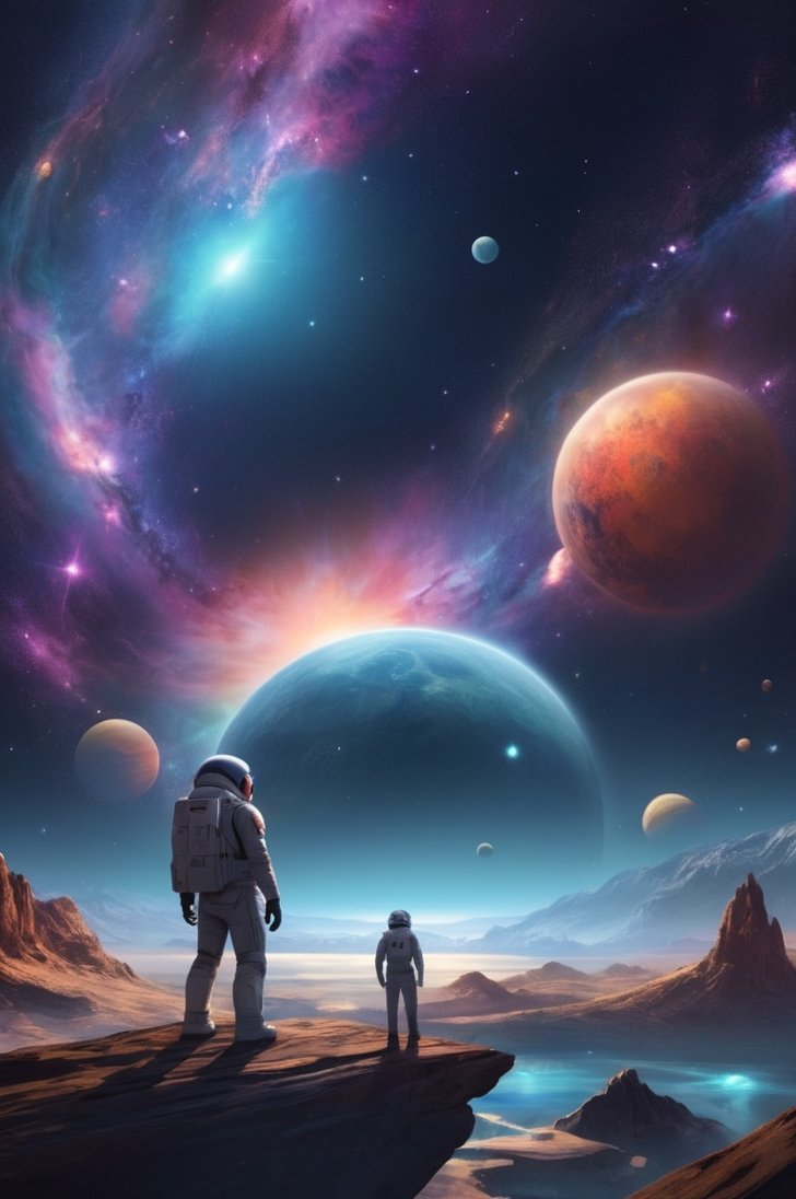 Exploring the Cosmic Beauty of Outer Space Artwork - Future Imaginations