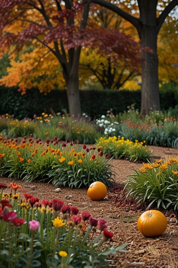 The Enchanting Beauty of an Autumn Garden: A Slice of Golden Heaven ...