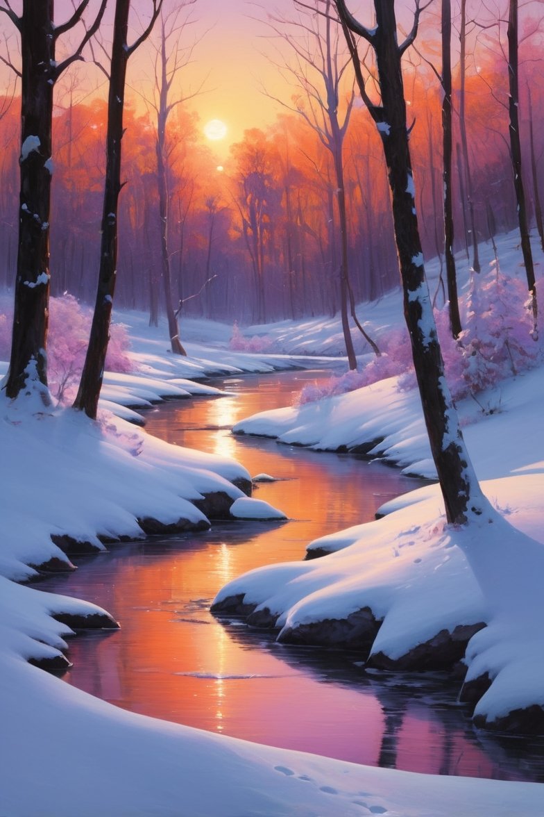Capturing the Serenity of a Winter Sunset: A Visual Journey - Future ...