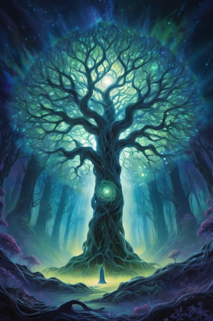 The Eldritch Tree: A Cosmic Horror of Galactic Proportions - Future Imaginations