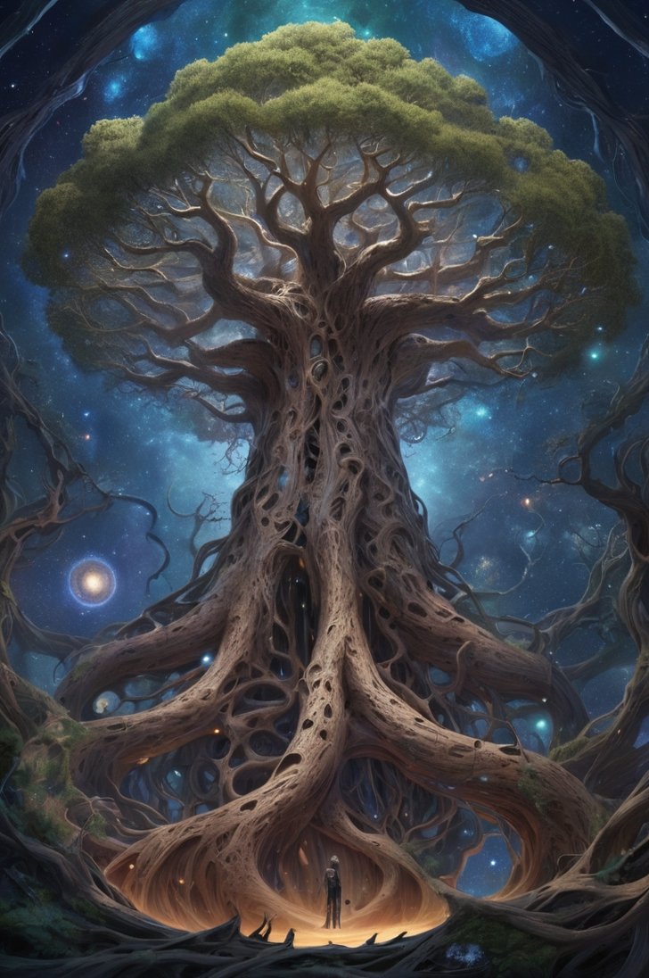 The Eldritch Tree: A Cosmic Horror of Galactic Proportions - Future Imaginations
