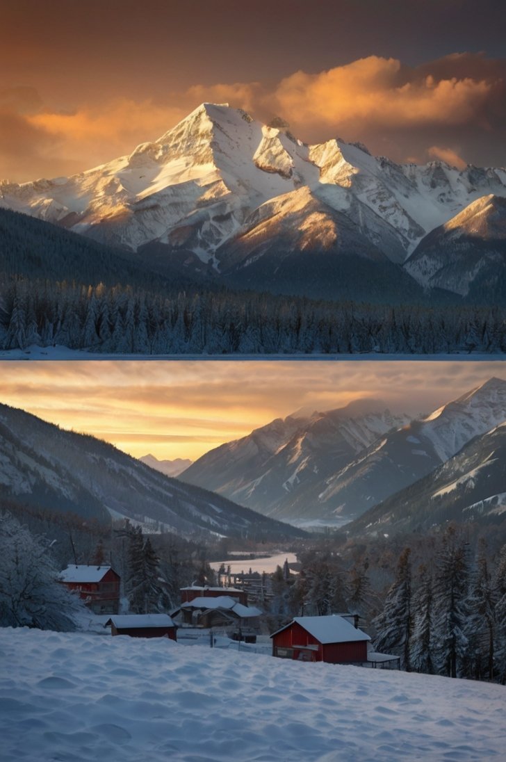 Capturing the Serenity of a Winter Sunset: A Visual Journey - Future ...