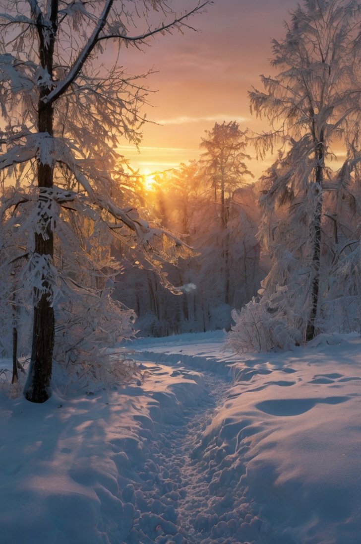 Capturing the Serenity of a Winter Sunset: A Visual Journey - Future ...