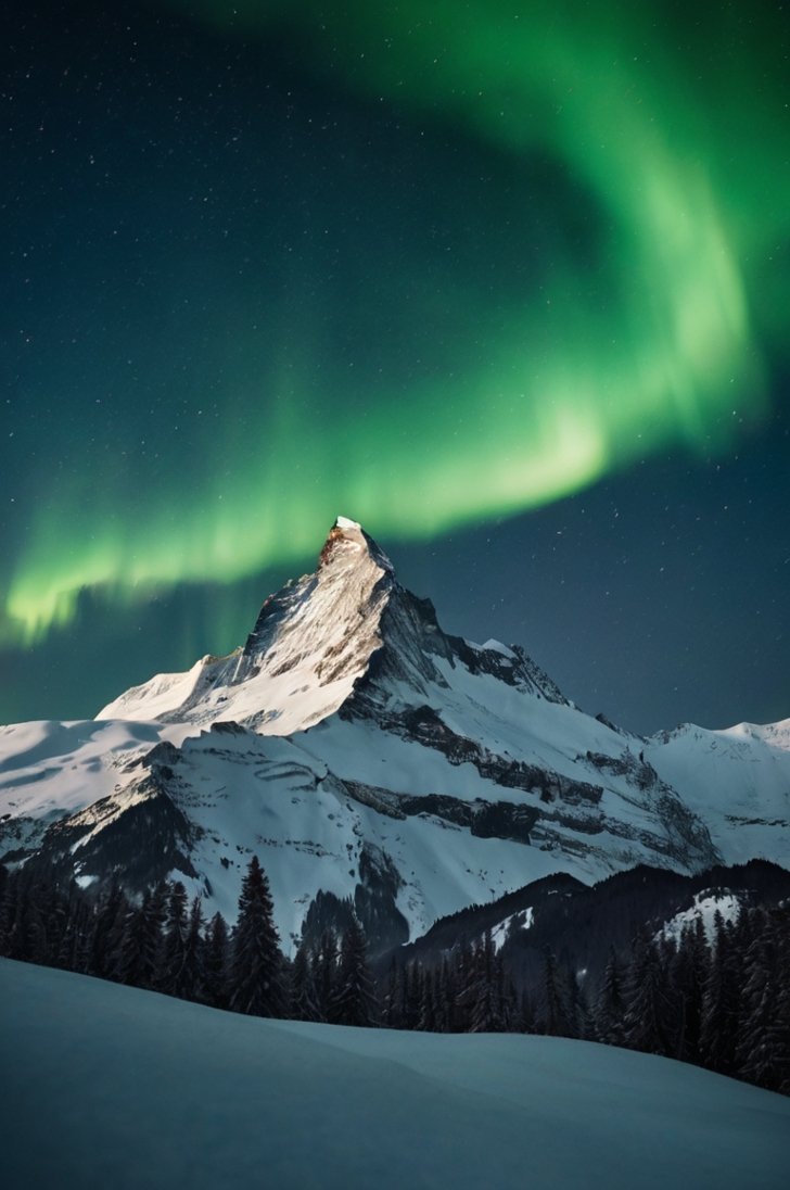 The Enigmatic Green Sky: A Journey Through Switzerland’s Majestic ...