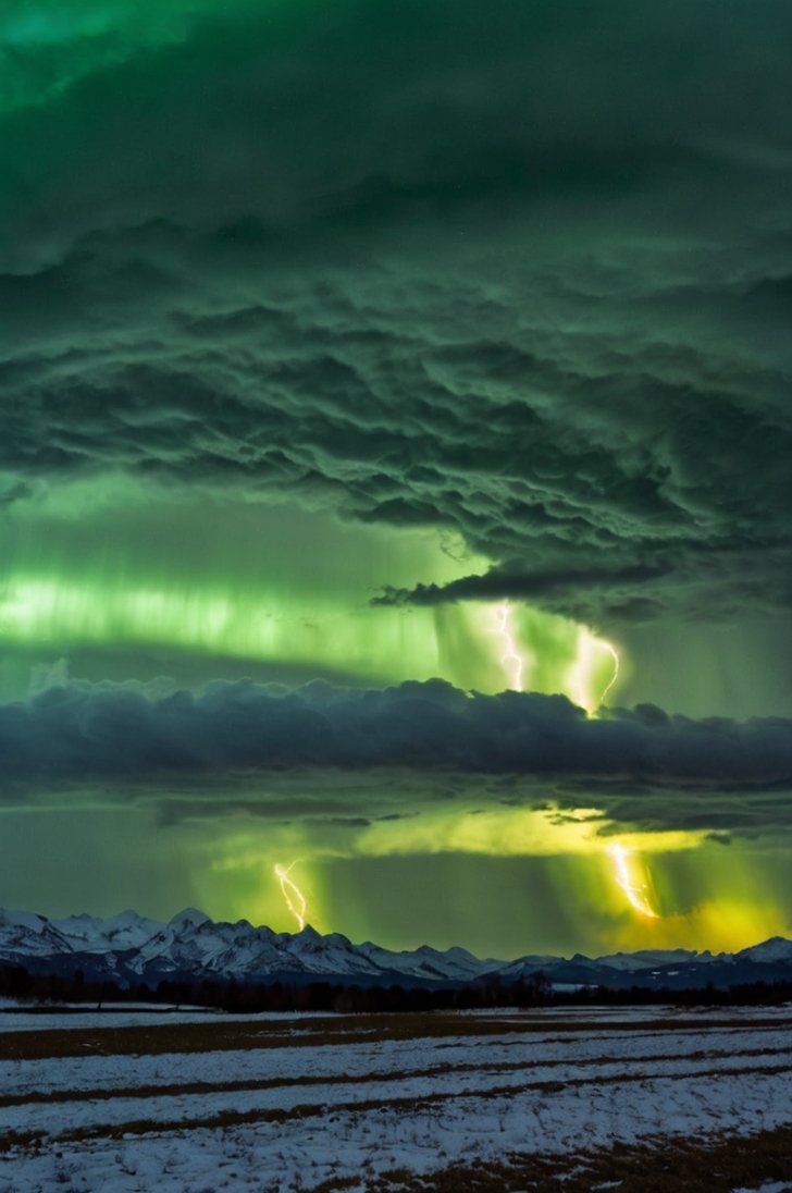 The Enigmatic Green Sky: A Journey Through Switzerland’s Majestic ...