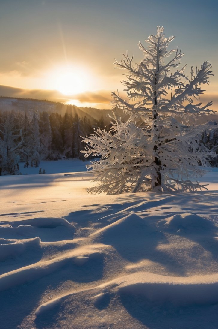 Capturing the Serenity of a Winter Sunset: A Visual Journey - Future ...