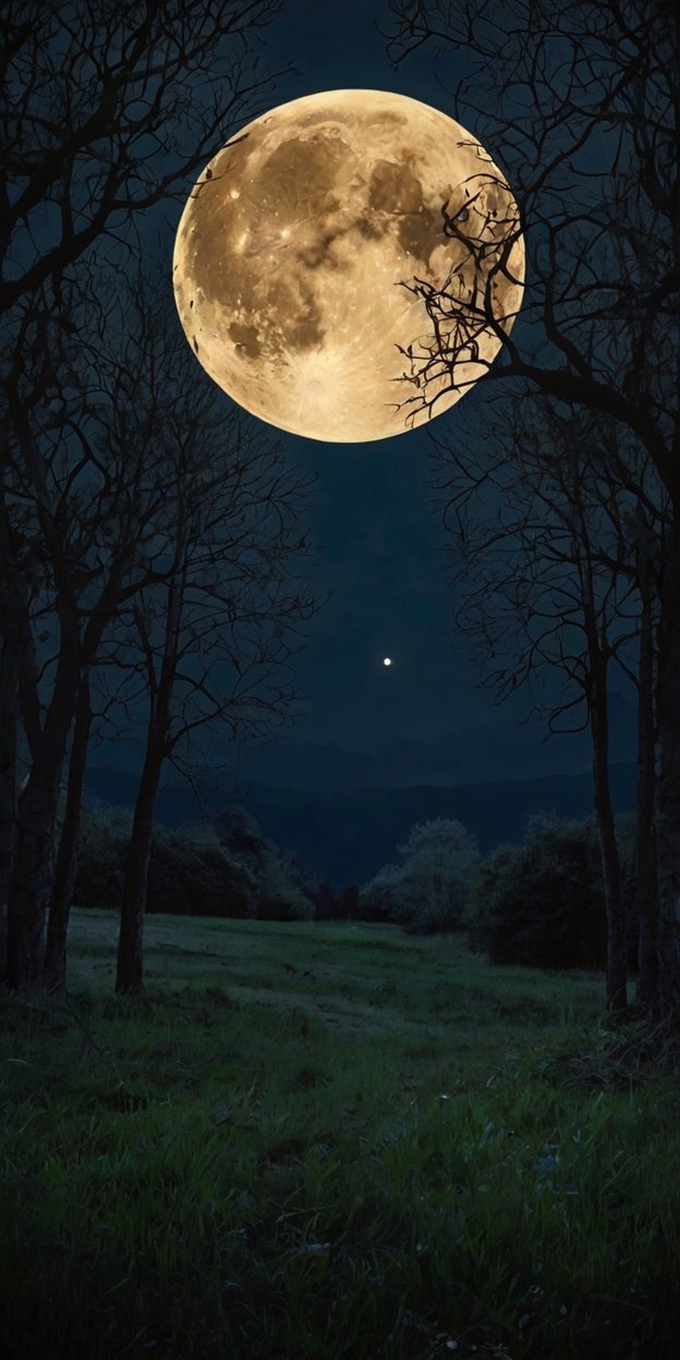 The Aesthetic Appeal of the Full Moon
