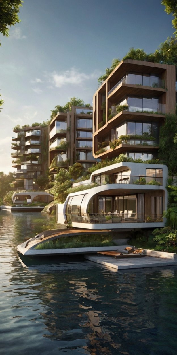 Living on Water: The Rise of Futuristic Lake Houses and Towers
