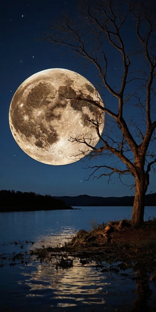 The Aesthetic Appeal of the Full Moon