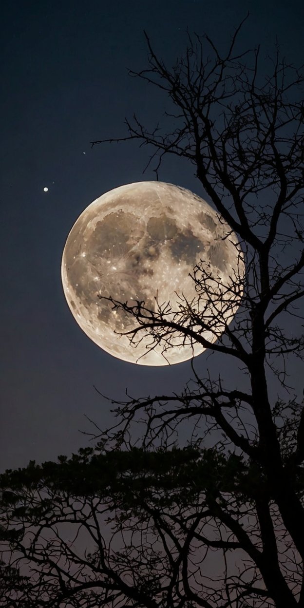 The Aesthetic Appeal of the Full Moon