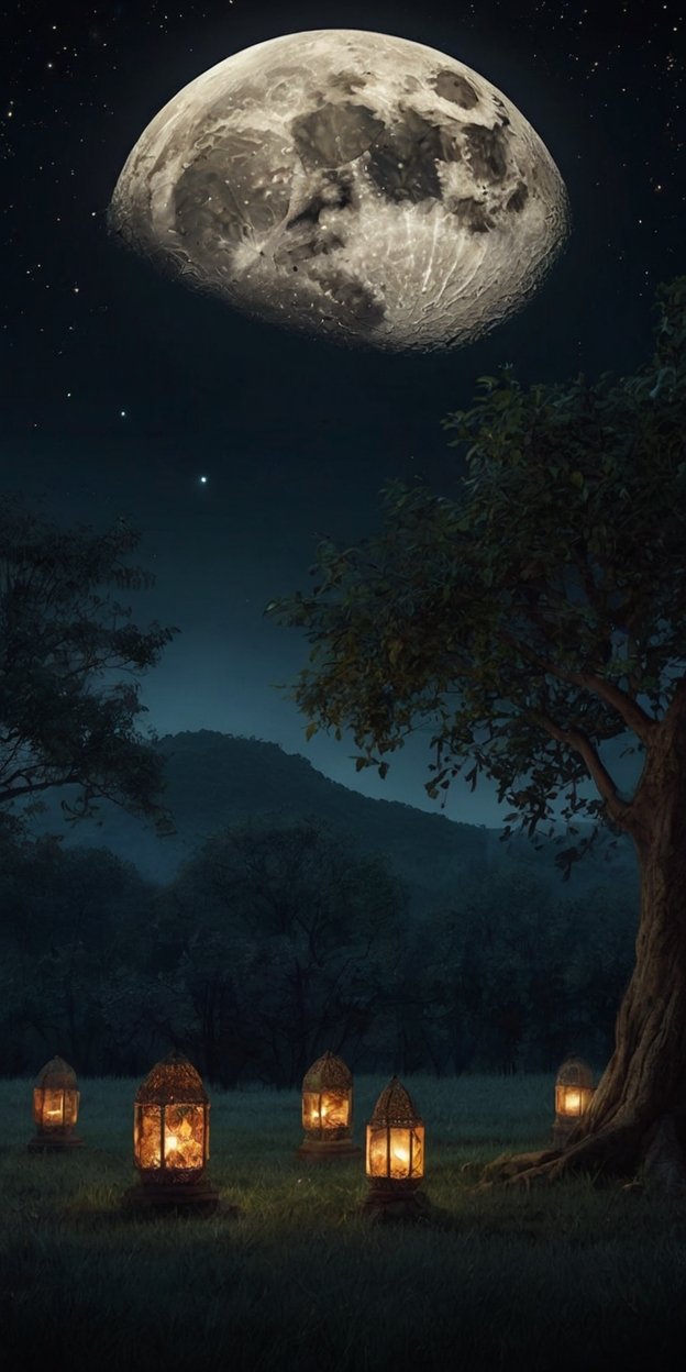 The Aesthetic Appeal of the Full Moon