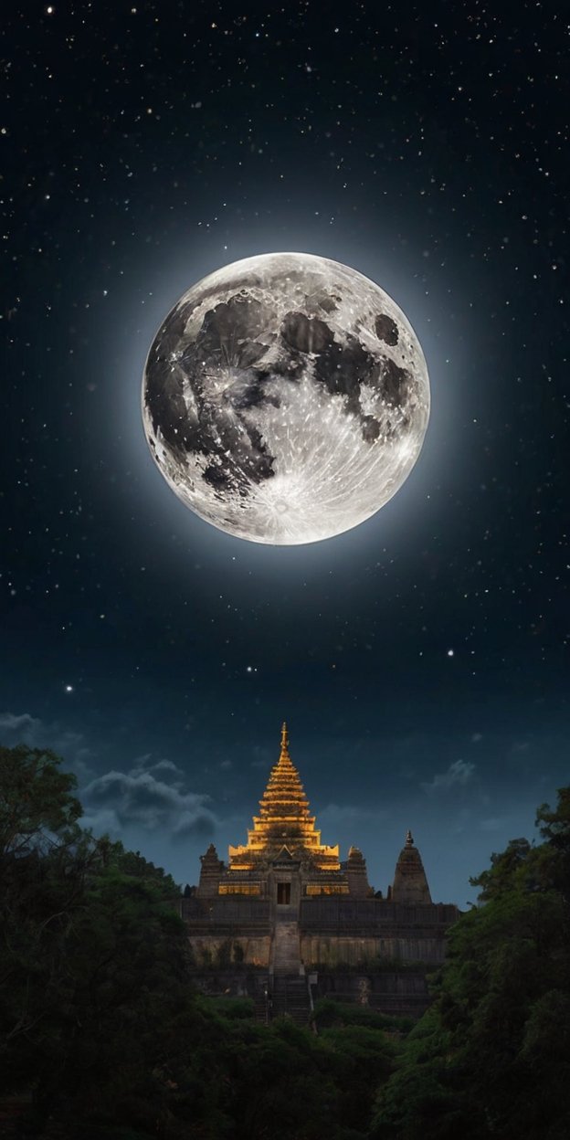 The Aesthetic Appeal of the Full Moon
