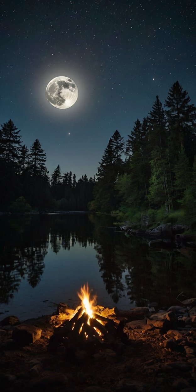 The Aesthetic Appeal of the Full Moon