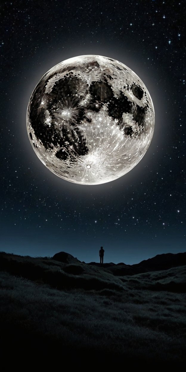 The Enchanting Beauty of a Full Moon