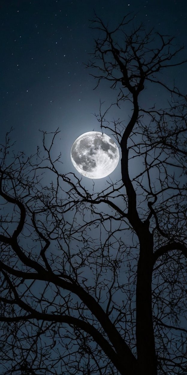 The Enchanting Beauty of a Full Moon