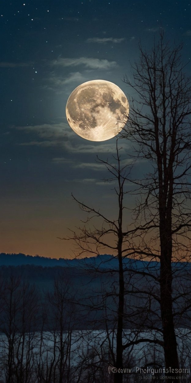 The Aesthetic Appeal of the Full Moon