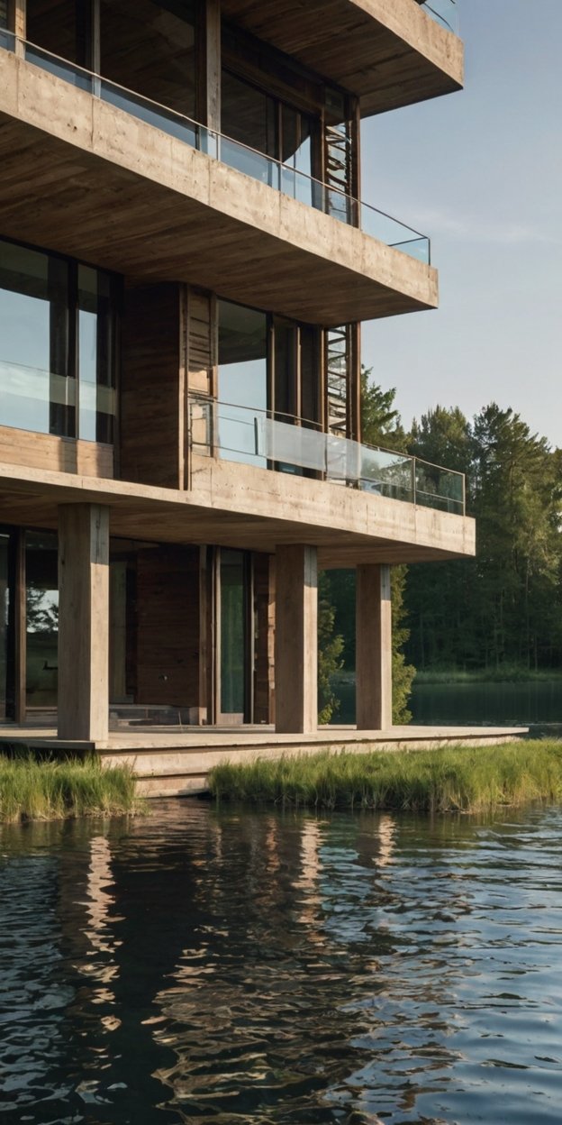 Living on Water: The Rise of Futuristic Lake Houses and Towers